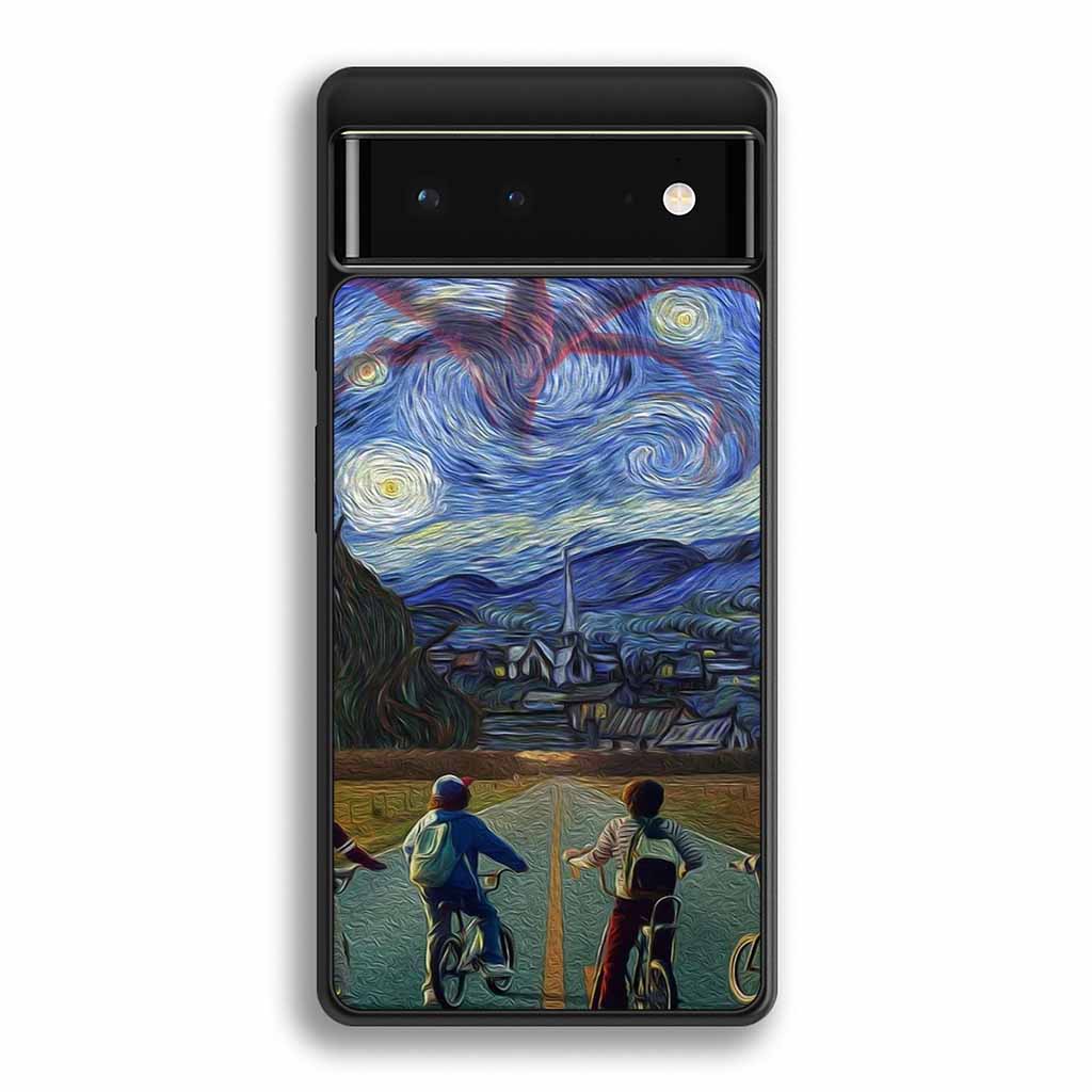 Stranger Things Van Gogh Starry Night Google Pixel 6 | Pixel 6a | Pixel ...