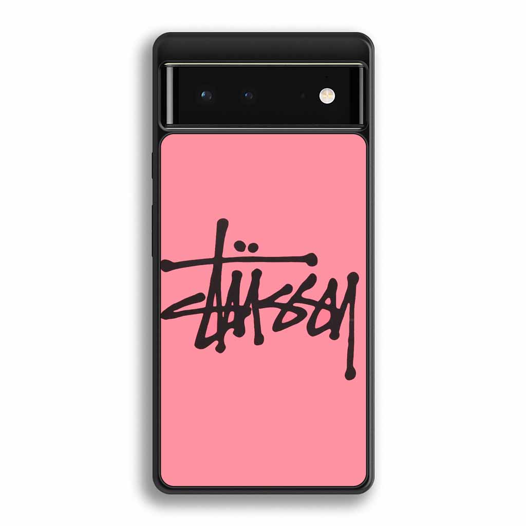 Pink Stussy Innovative Google Pixel 6 | Pixel 6a | Pixel 6 Pro Case ...