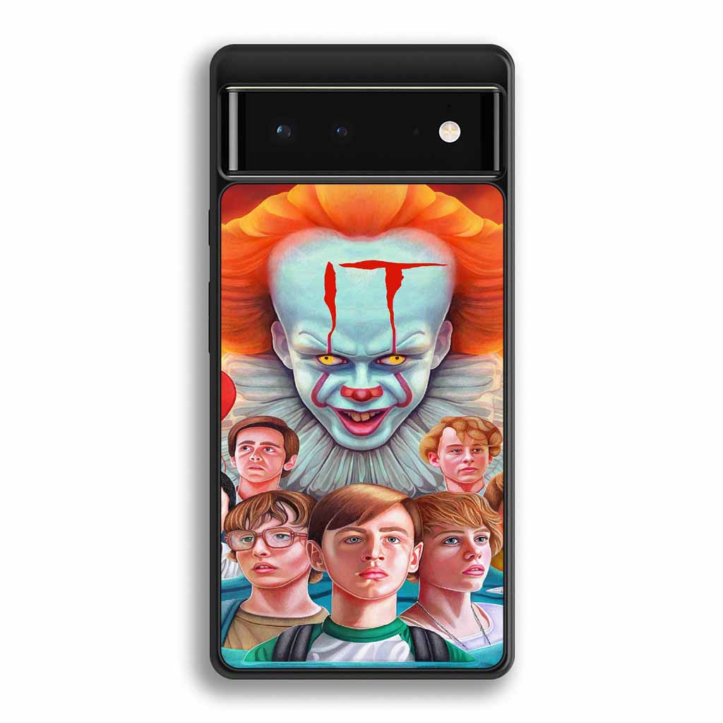 It Pennywise Clown Google Pixel 6 | Pixel 6a | Pixel 6 Pro Case – Caselinor