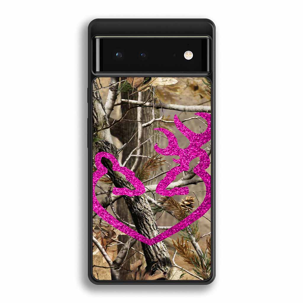 Pink Camouflage Browning Deer Google Pixel 6 | Pixel 6a | Pixel 6 Pro ...