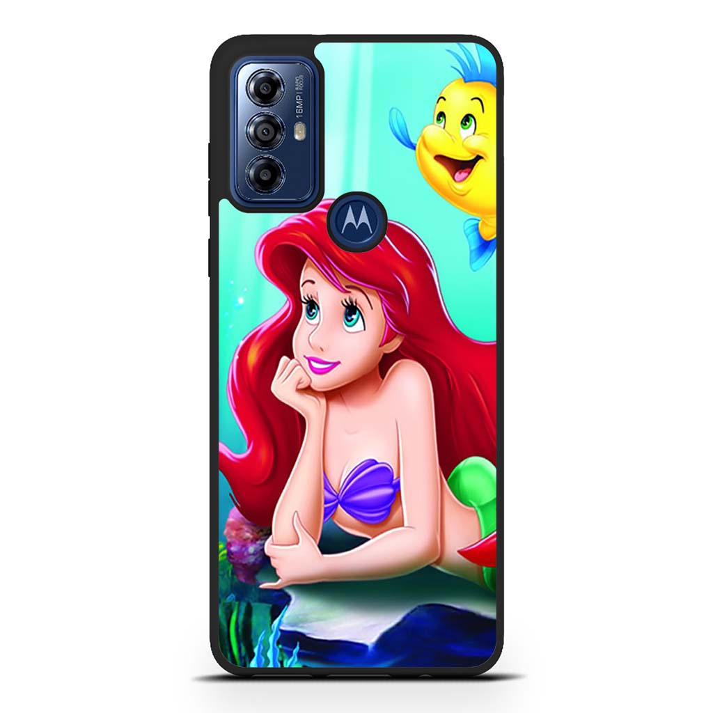 Ariel Flounder The Little Mermaid Motorola Moto G 5G 2023 | Moto G Play ...