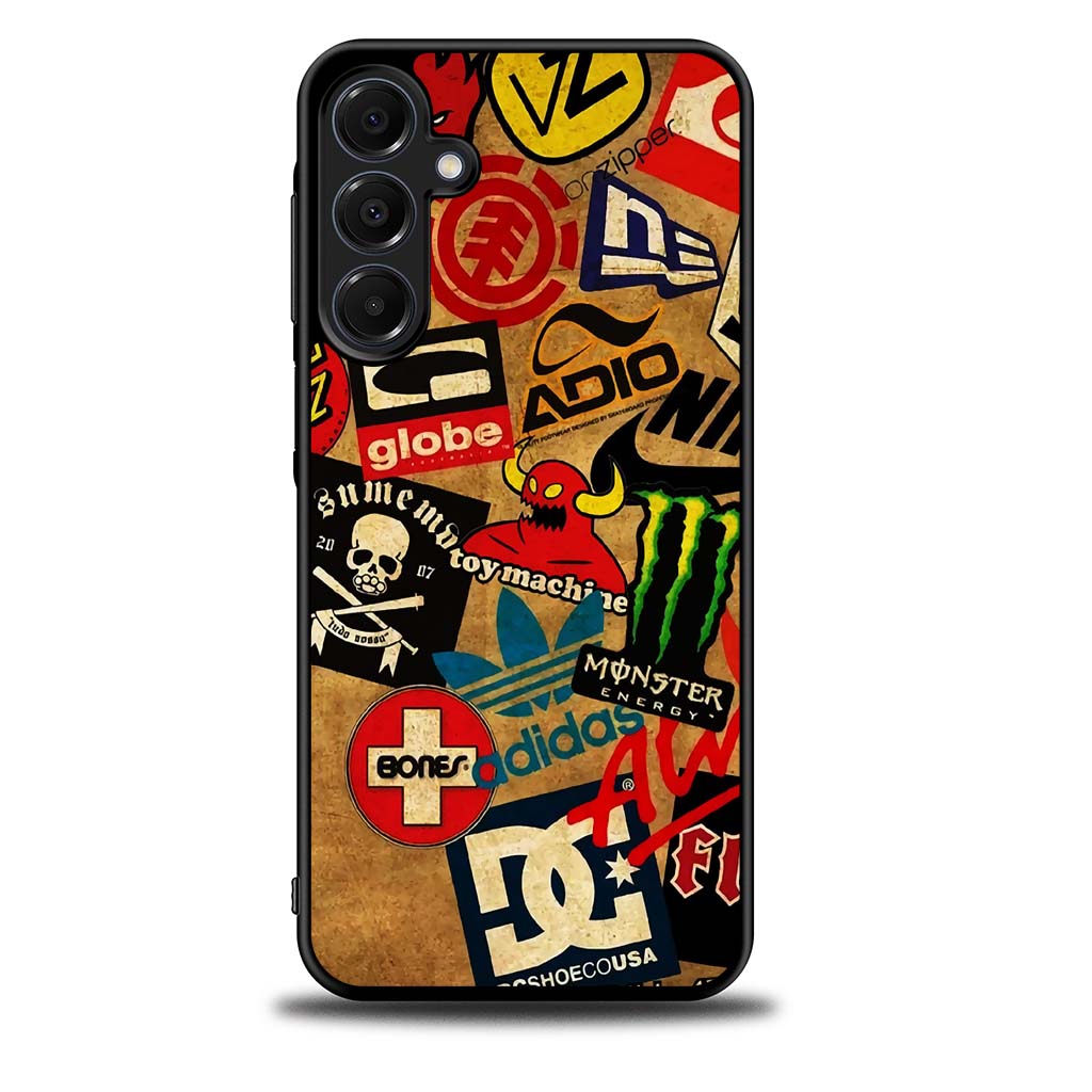 Urband Brand Stickers Samsung Galaxy A16 5G Case – Caselinor