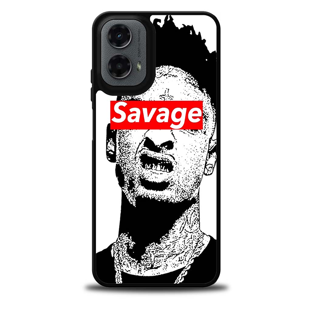 21 Savage Savage Case for Motorola Moto G (2024) – Caselinor